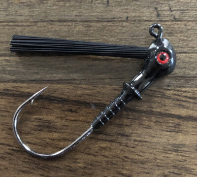 10 Pack - Smallmouth Jig, Light Wire - 3/16 Oz Mustad Hook | eBay