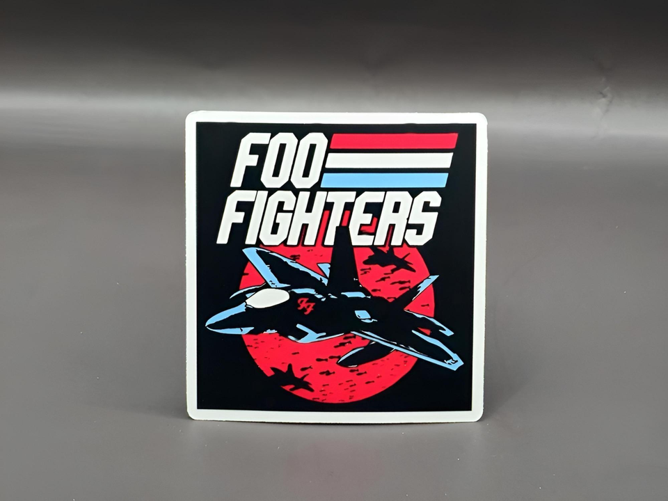 Foo Fighters Vinyl Decal Stickers Dave Grohl 90 Grunge Alt Rock FF ...