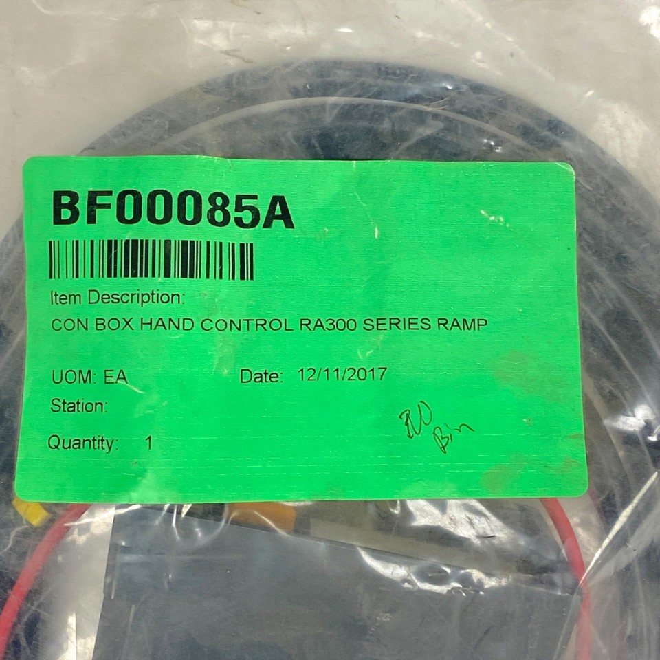 BraunAbility RA300 Series Wheelchair Ramp Control Box Hand Control ...