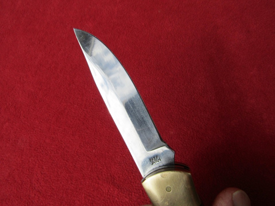 NICE! Vtg Precise Original DEERSLAYER Lockback 2-Blade Folding Knife W ...