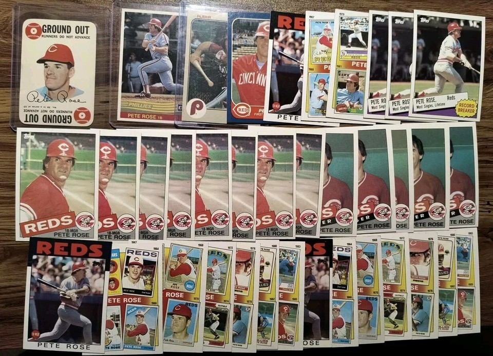 Pete Rose 1968 Topps Playing Cards Lot Of 37. | eBay
