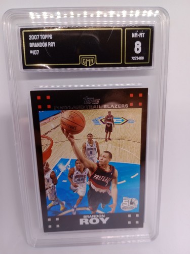 Brandon Roy 2007-08 Topps 50th Anniversary #107 GMA 8 Mint NBA ...