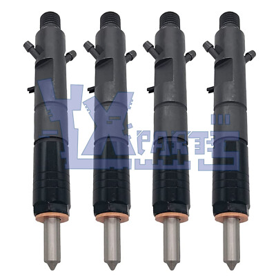 4PCS Fuel Injector 2645K012 LJBB03202A for JCB Perkins 1100 1103 1104C ...