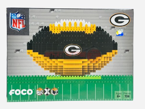 Green Bay Packers NFL BRXLZ Football 3-D Construction Block Set | eBay