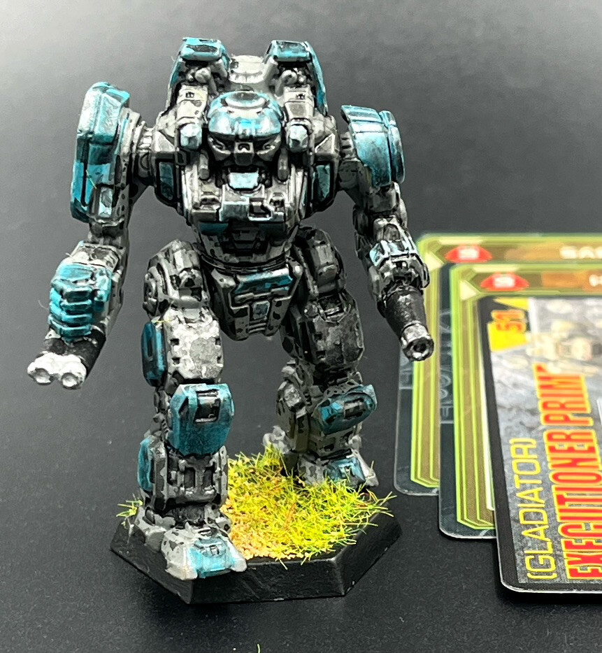 Battletech Executioner Painted Mech Miniature with Alpha Strike Cards ...