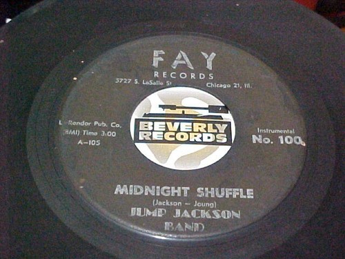 Jump Jackson FAY 45 "MIDNIGHT SHUFFLE" / "RIDING IN MY JAGUAR" listen ...