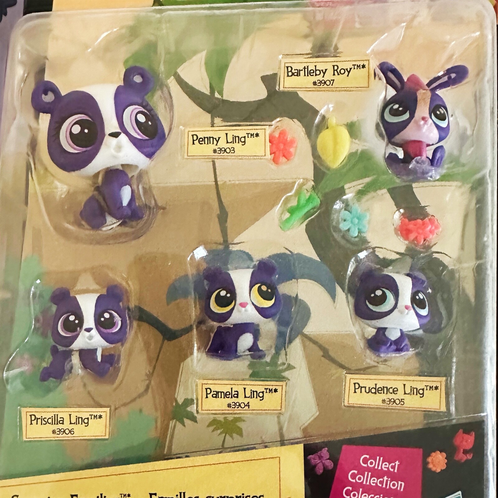New Littlest Pet Shop Surprise Families. Pet Panda Family. Hasbro LPS ...