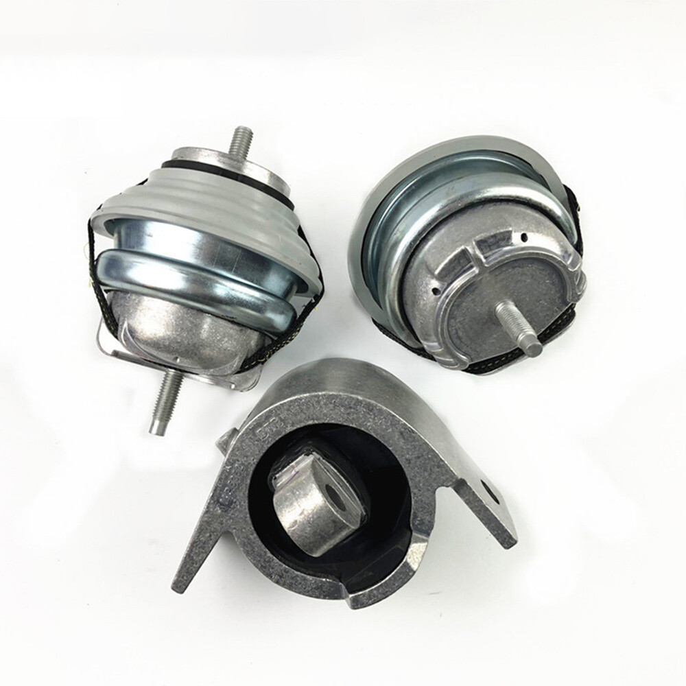 C2D16622 Set of 3 L+R Engine Motor Trans Mount For Jaguar XJ F-Type XF ...