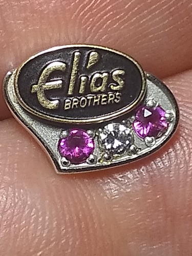 1.5g 10K Solid Gold Bobs Big Boy Elias Brothers Company Service Award ...