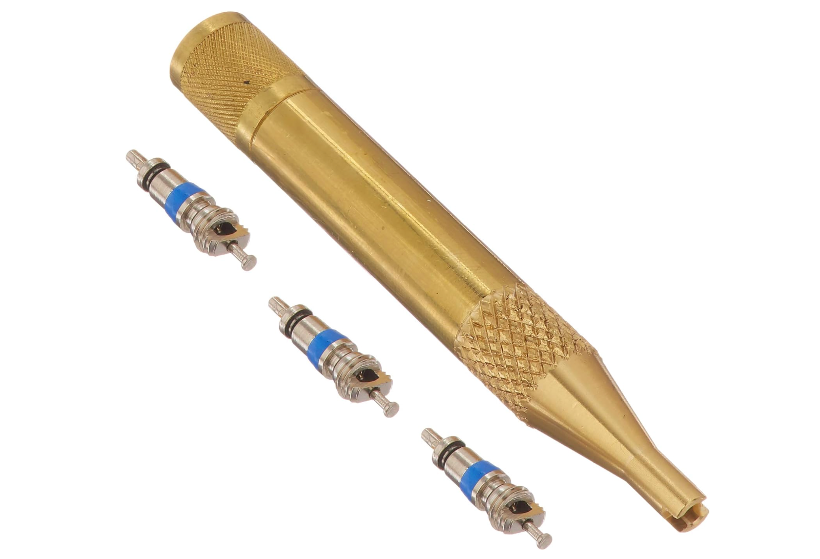 Schrader valve core Tool w/ 3 cores for HVAC units | eBay