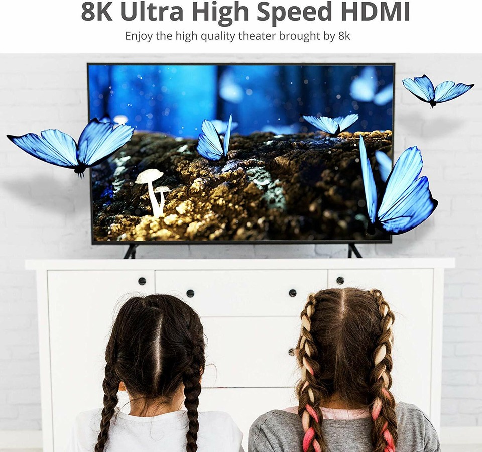 TOP Performance 8K HDMI ARC/eARC Cable Version 2.1 Certified, HDR Dolby ...