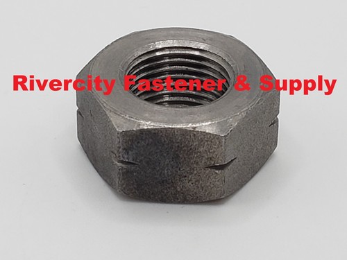 M12-1.0 Left Hand Thread Steel Nut M12x1.0 Nut 12mm x 1.0 Reverse ...
