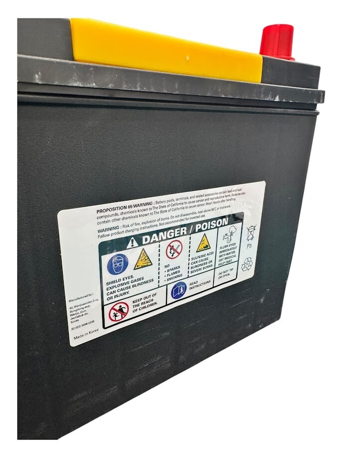 17-24 Tesla Model 3 Y 12V Battery 45Ah Hankook AtlasBX 85B24LS OEM ...