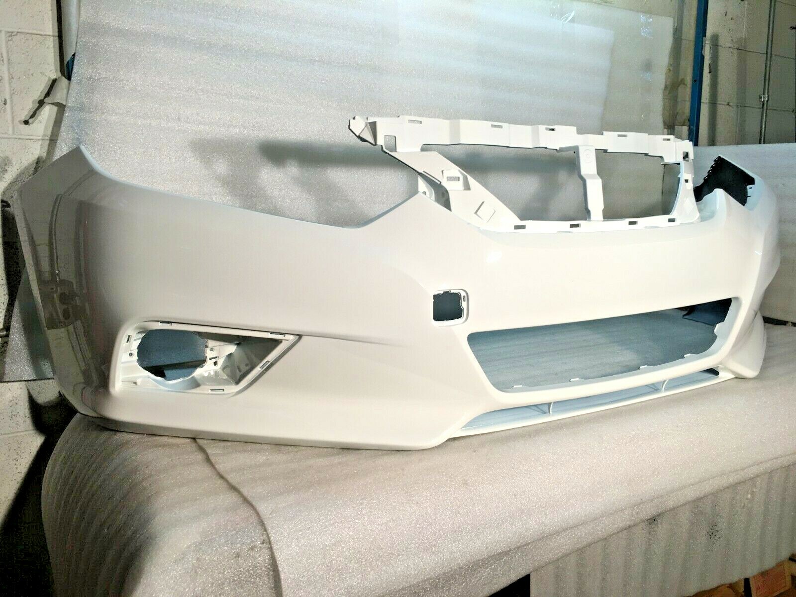 2016-2018 Nissan Altima Front Bumper OEM Painted Glacier White 16 17 18 ...