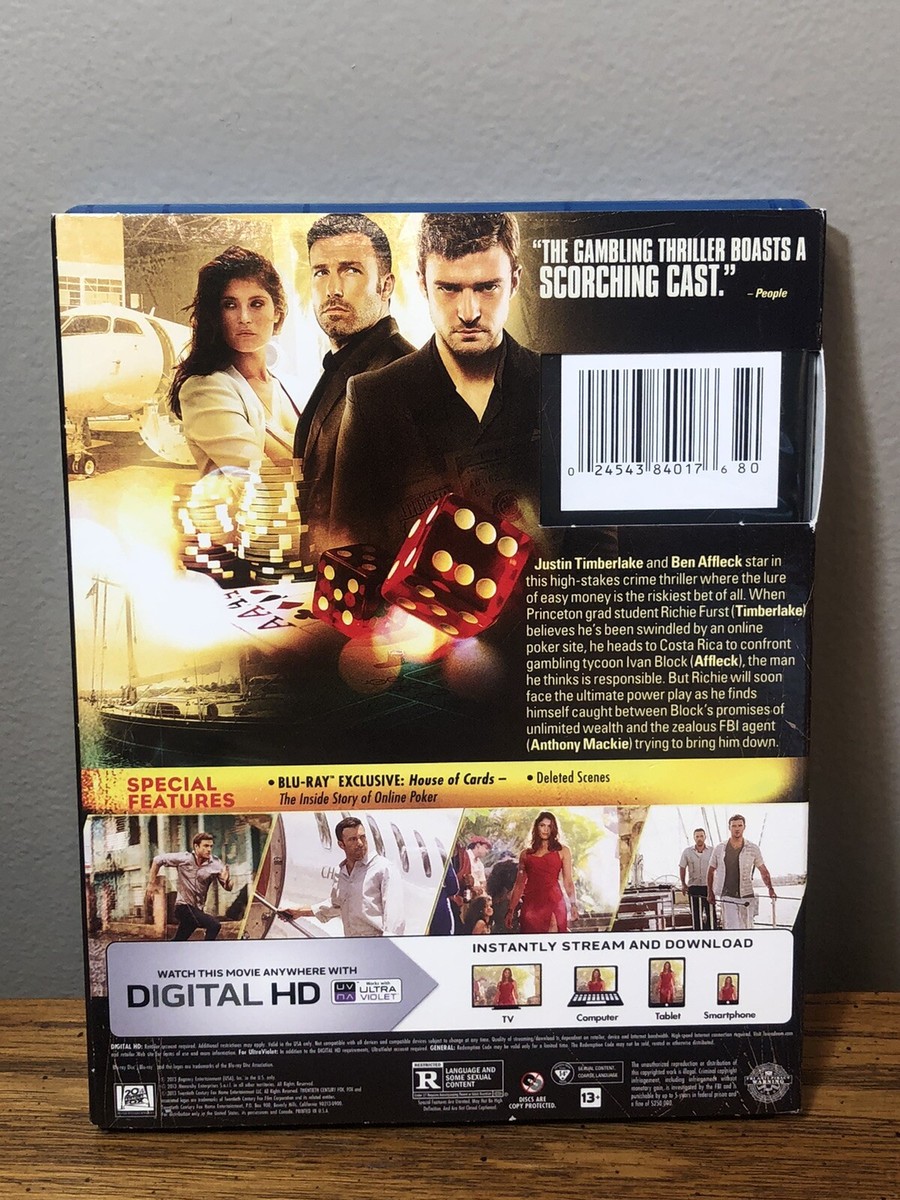 Runner Runner Blu Ray Cover