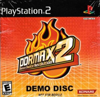 DDRMAX2: Dance Dance Revolution DEMO DISC PS2 PLAYSTATION 2 dancing ...