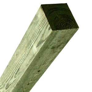 Pressure Treated Timber Fence Posts | Gate Posts | 3x3 | 8ft | 75mm ...