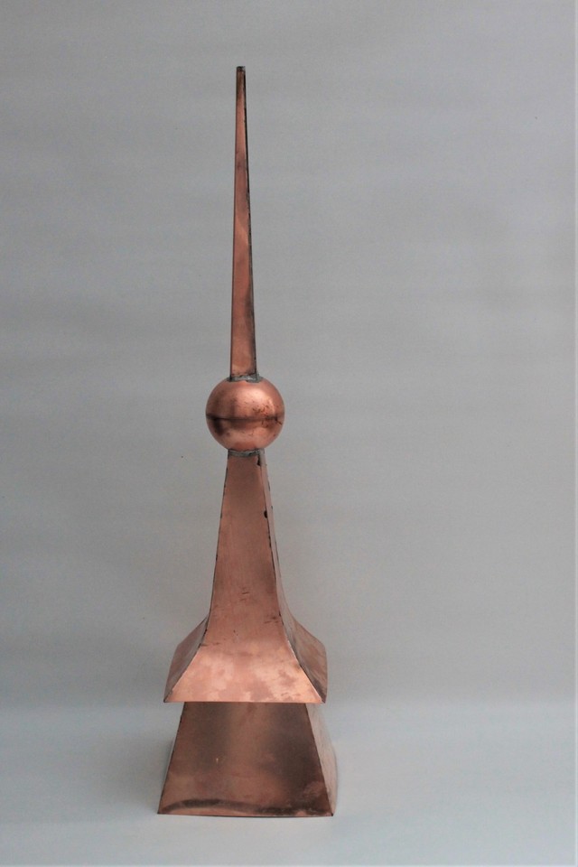 COPPER FINIAL, CAP, ROOFING SPIRE | eBay