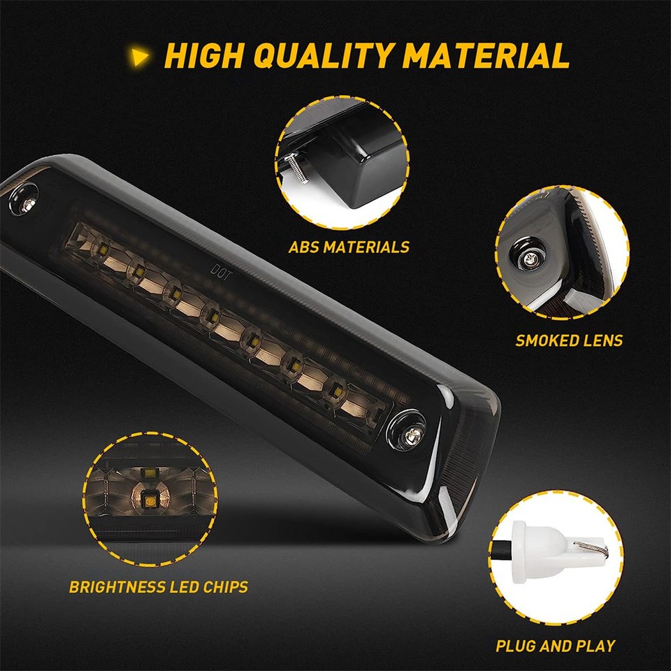 For 2009-14 F150 Ford Raptor SVT LED Third 3rd Brake Light High Mount ...