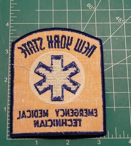 New York State EMT Emergency Medical Technician NY Patch | eBay