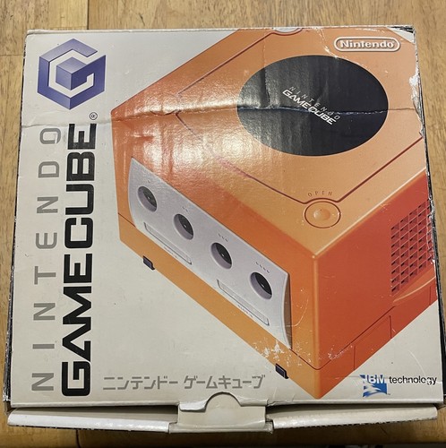 Nintendo GameCube Orange Spice Console Complete in Box, Authentic ...