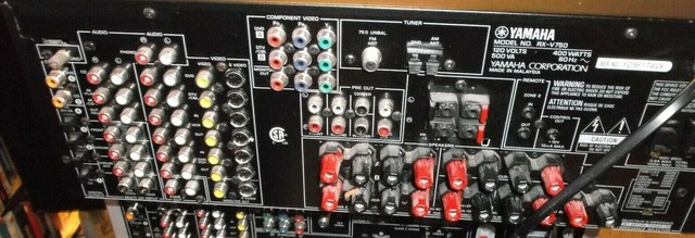 Yamaha RX V750 7.1 Channel 100 Watt Receiver for sale online | eBay