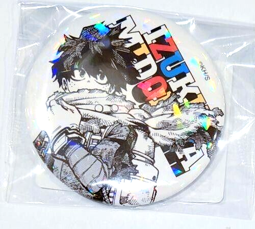 My Hero Academia ALL STAR Hologram Can Badge Button Izuku Midoriya MHA ...