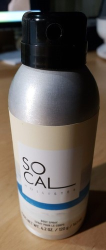 HOLLISTER SOCAL BODY SPRAY - 4.2 oz/ 120g New #G4-3 | eBay