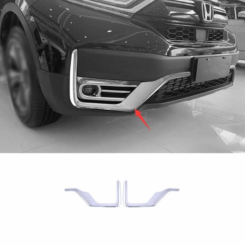 Fit For Honda CR-V CRV 2020-2022 Chrome Exterior Front Fog Light Strip ...
