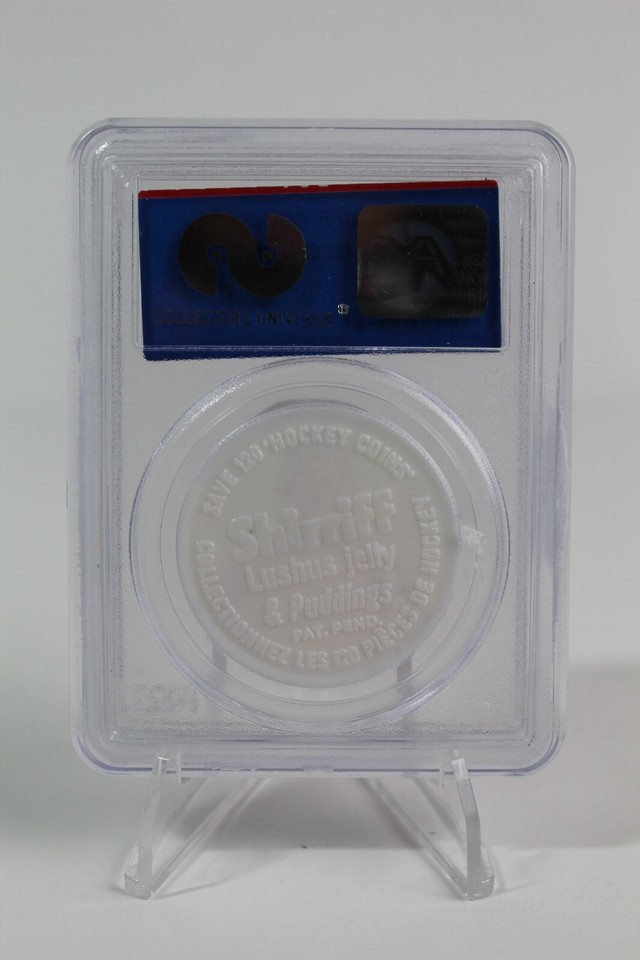 1960 Shirriff NHL Hockey #57 Detroit Red Wings Howie Glover🔥PSA 9 POP 4 ...