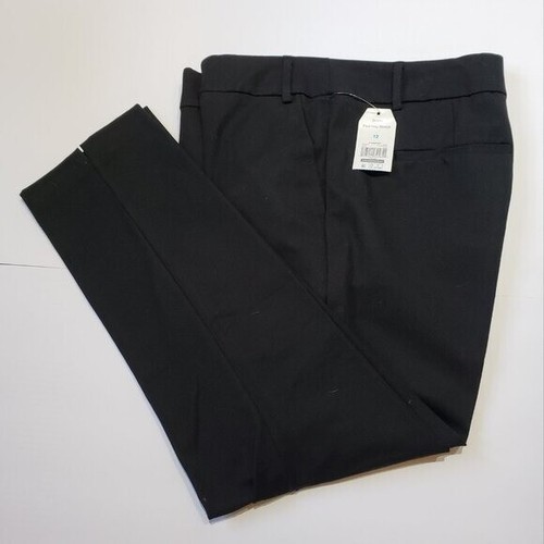 NWT Time and True black skinny pants Size 12 waist 34 inseam 27 /4 way ...