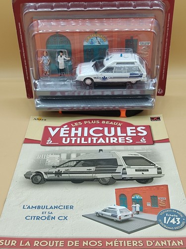 1/43 Citroën CX 2400 Break & Diorama Ambulance Véhicules Utilitaires IXO Altaya | eBay