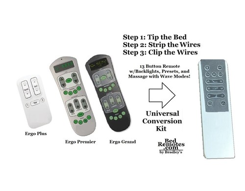 Buy Remote Control Replacement Kit for Tempur-pedic Ergo ...