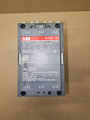 ABB A185-30 Contactor Voltage 230 V New old stock | eBay UK