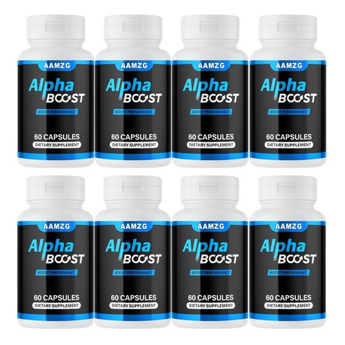 Alpha Boost Advanced Supplement for Men with Natural Enhancement 60 Capsule BULK 3312594192526| eBay