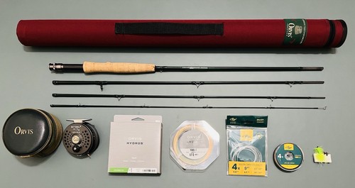 Orvis TLS Power Matrix 865-4 Fly Rod w/Orvis Battenkill Disc 5/6 Reel ...