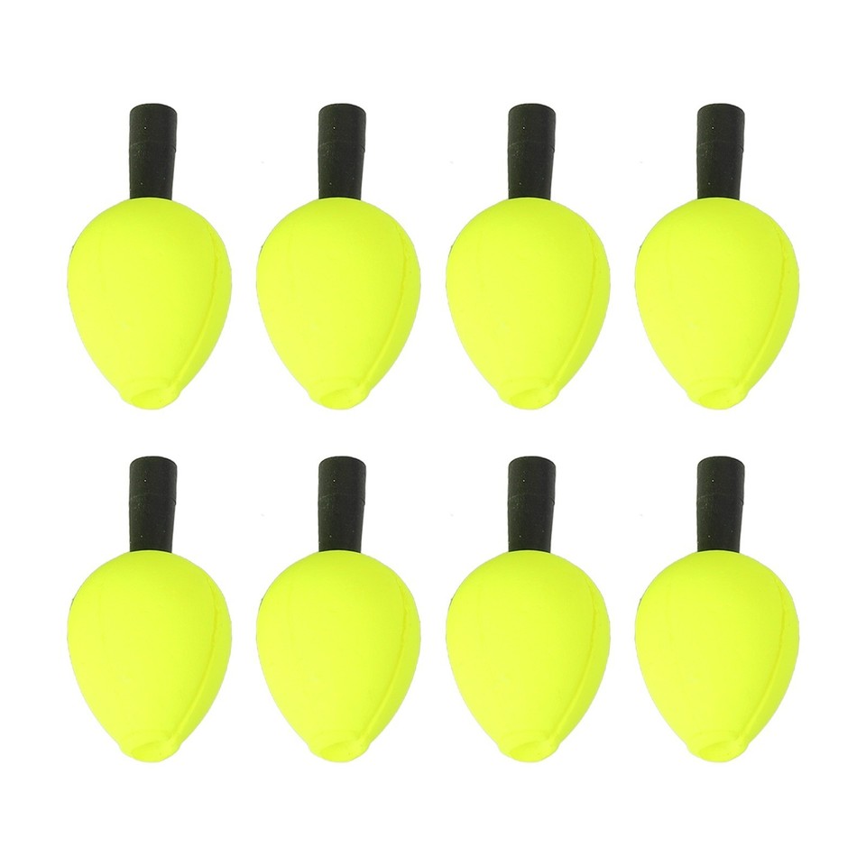 8pcs Lightweight EVA Fishing Floats Ideal for Freshwater and Saltwater ...