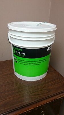 Greenlee 430 Poly Line 6500ft 210lb - 4A762 783310195245| eBay
