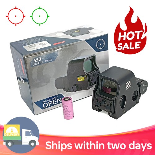 553 20mm Rail Mount Red Green Dot Holographic Sight Scope for Tactical ...