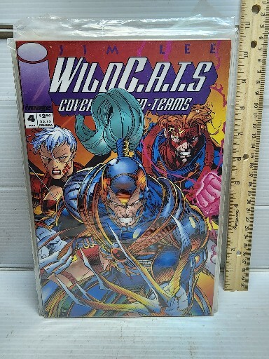Comic Book Wildcats Covert Action Teams #4 1993 Image Comics, Jim Lee ...