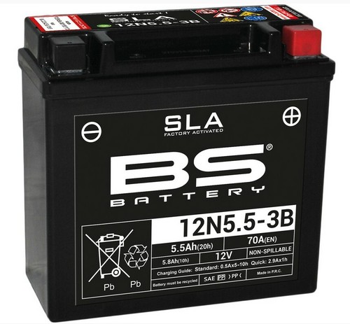 Sans Entretien Batterie Yamaha Rd 500 LC Ypvs 1GE 47X Année 1984-1985 ...