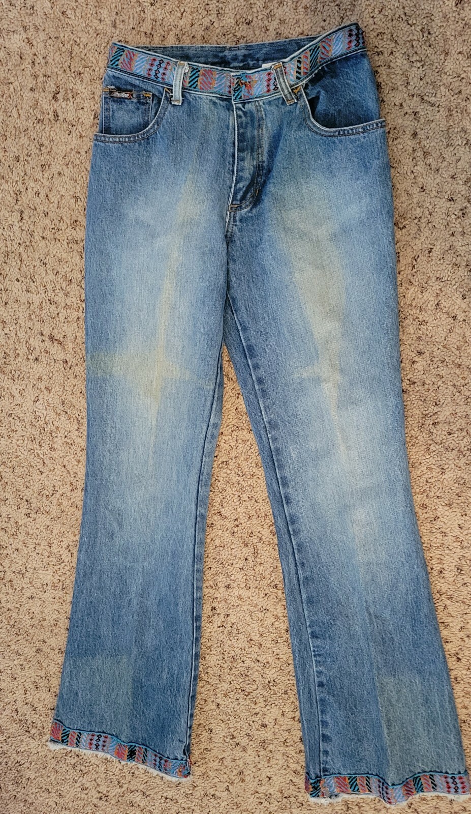 1980's Rare Vintage BeBop Womens Jeans Bellbottom Si… - Gem