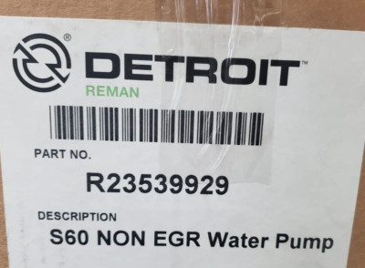 R23539929/WATER PUMP | eBay