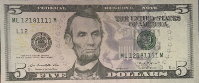 Rare 5 Dollar Bill | eBay