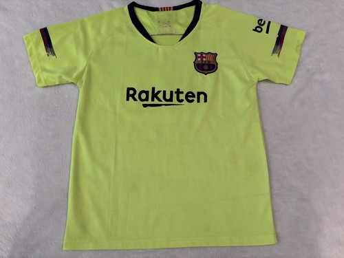 Lionel Messi Barcelona Jersey Size 26 Rakuten Futbol Kit Yellow FCB ...