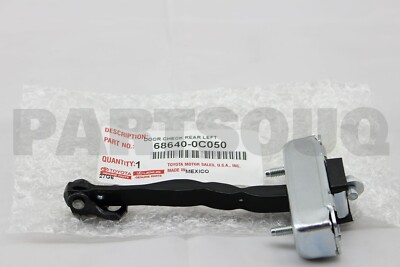 TOYOTA Genuine LH Rear Door Check ASSY 68640-0C050 TUNDRA SEQUOIA New ...