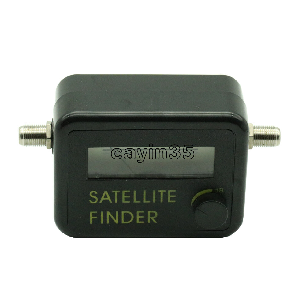 Digital Satellite Signal Dish FTA HD Monitors Signal Strength Meter ...