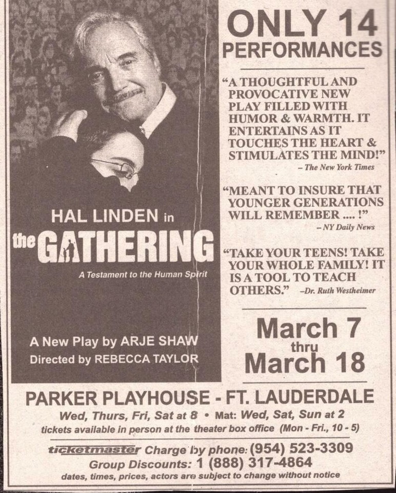 HAL LINDEN "BARNEY MILLER" SIGNED AUTOGRAPHED 8X10 PHOTO W/ COA PROOF ...