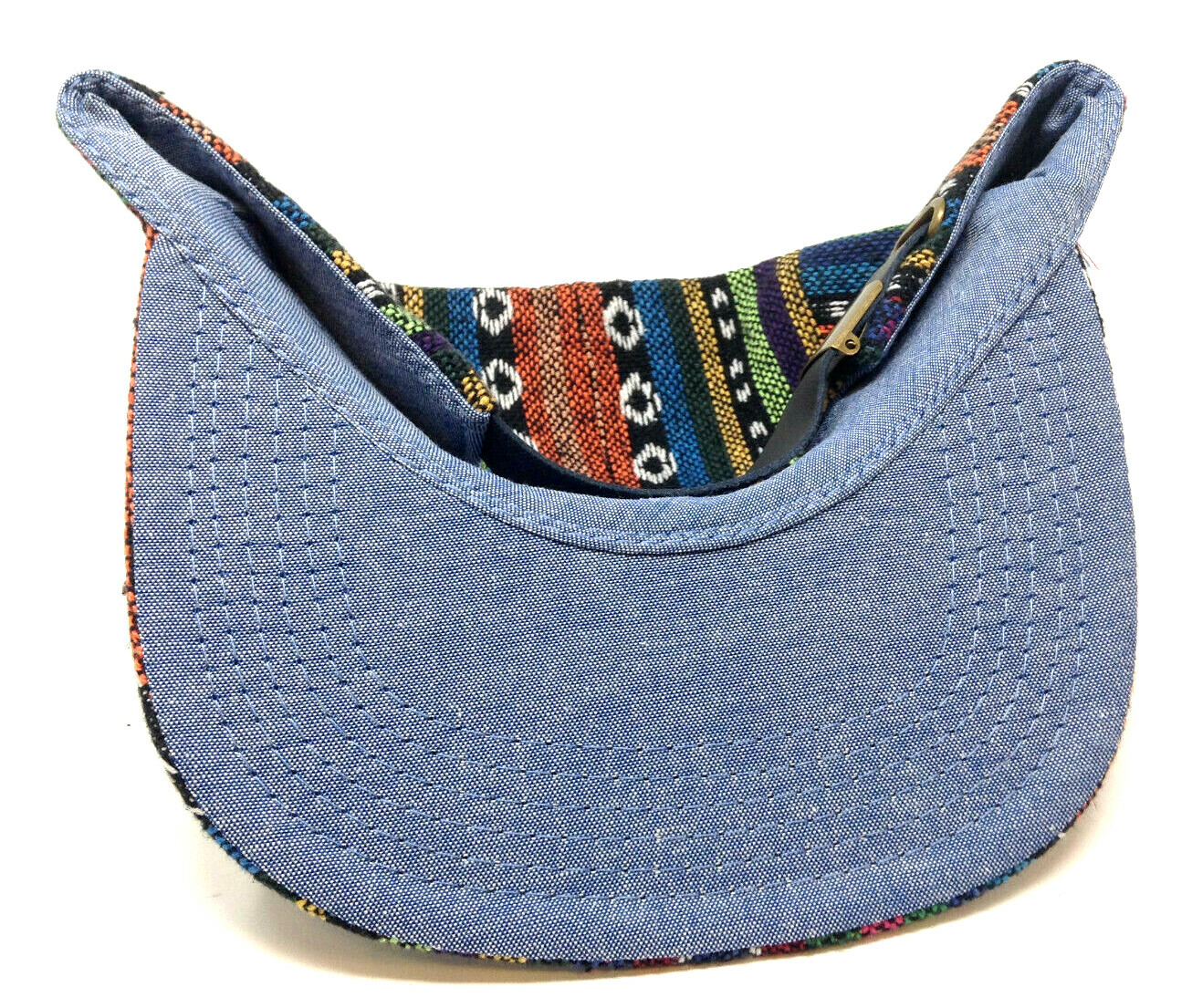 CROWN TRIBAL NATIVE AMERICAN NAVAJO AZTEC 5 PANEL CAMPER STRAPBACK HAT ...