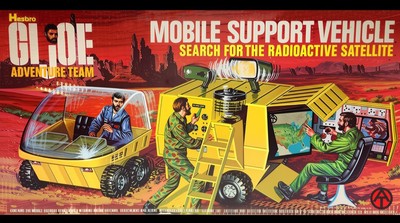 Gi Joe Adventure Team Mobile Support Box Front Backdrop Others ...
